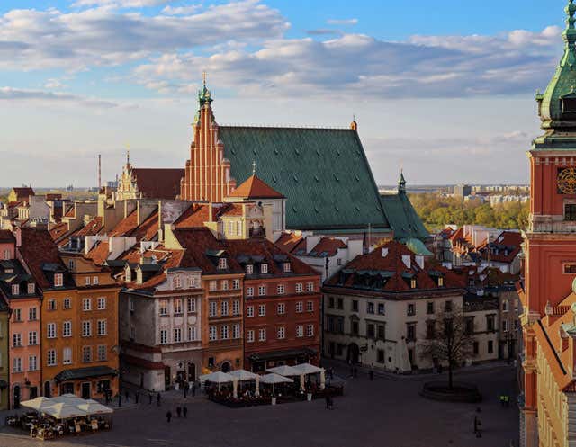 Map of Warsaw - Warsaw Interactive map